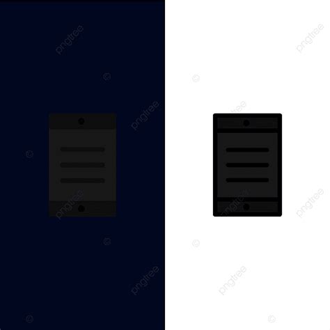 Mobile Application Background Business Button Flat Electronic Application PNG And Vector With