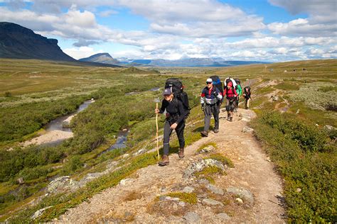 Vandra längs Kungsleden etapper Kungsleden