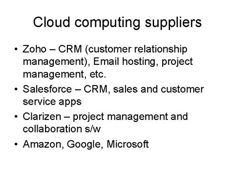 Cloud Computing Cloud Computing Defined Dynamically Scalable