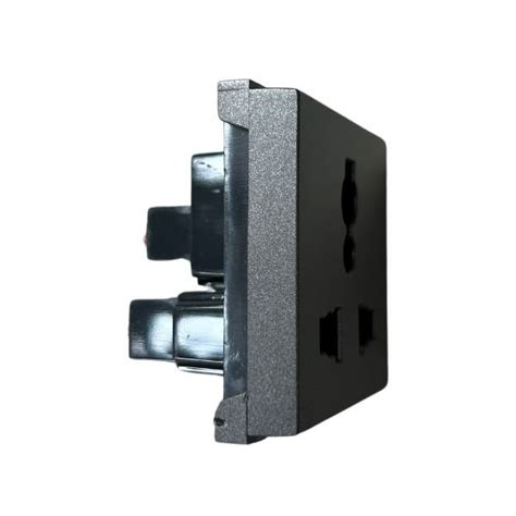 Anchor Penta 13 Amp Universal Modular Socket 65206b Grey Smuf
