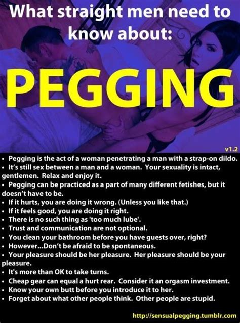 Pegging Advisory For Men Rstrapon
