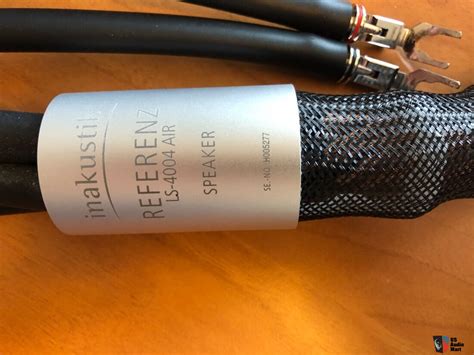 Inakustik LS 4004 Air Speaker Cables 5 Ft 1 5M Bi Wire Pair