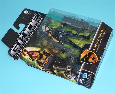 2009 Gi Joe Roc Agent Helix V1 Covert Operations Moc Mosc Euro Card