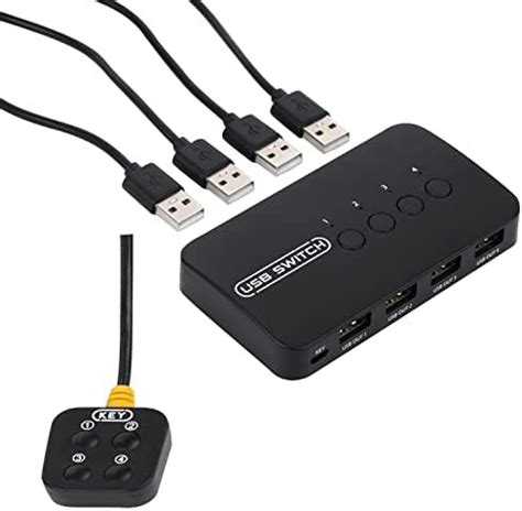 USB Switch Selector Port USB Switch Box In Out For Computers