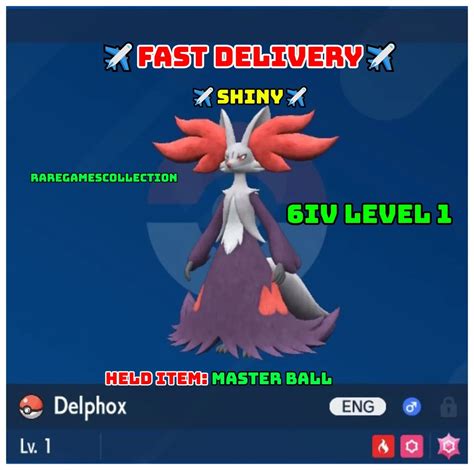 Pokemon X And Y Delphox Shiny