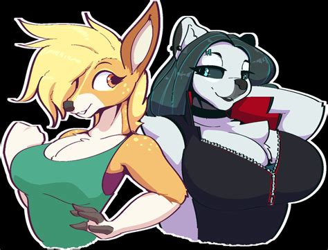Rule 34 Big Breasts Bloobiesus Breasts Bust Portrait Cleavage Female