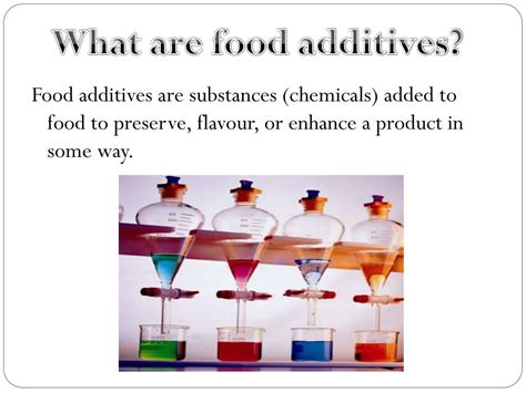 Ppt Food Additives Powerpoint Presentation Free Download Id2133979