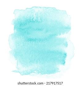 Blank Abstract Light Blue Watercolor Background Stock Illustration