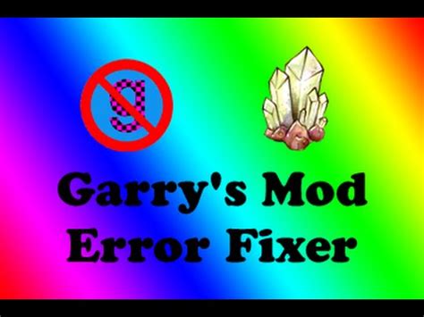Garrys Mod ERRORS Fixen Einfach Und Schnell YouTube
