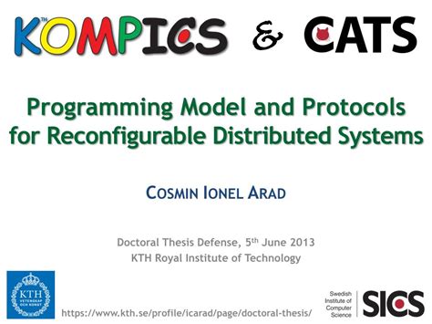 Ppt Programming Model And Protocols For Reconfigurable Distributed