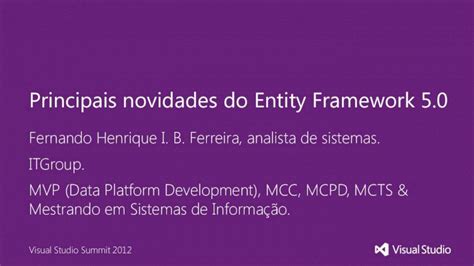 Pdf Principais Novidades Do Entity Framework 5 · Principais Novidades Do Entity Framework 50