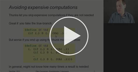 Avoiding Unnecessary Computations Section 5 And Homework 4 First