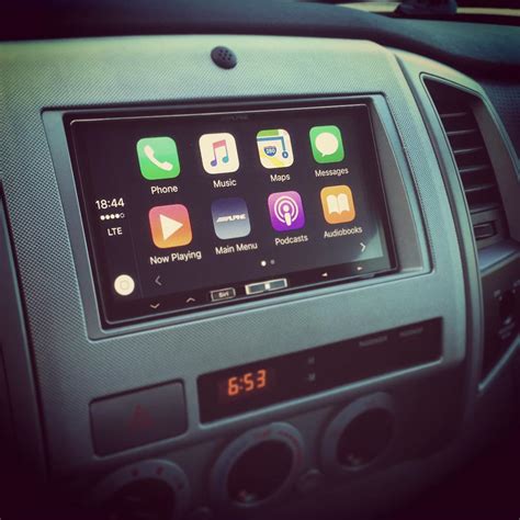 Carplay Installs Alpine Ilx 700007 In A Toyota Tacoma Carplay Life