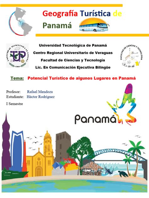 Potencial Turístico En Panamá Geografía Turística De Panamá