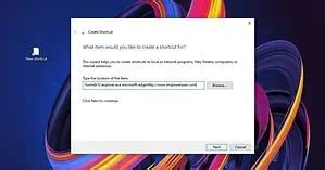 Create And Customize Desktop Website Shortcuts Launching Via Chrome Edge Or Firefox