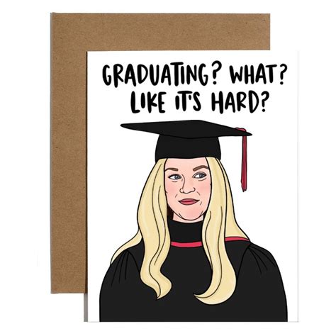Legally Blonde Graduation Card Brittany Paige Outer Layer