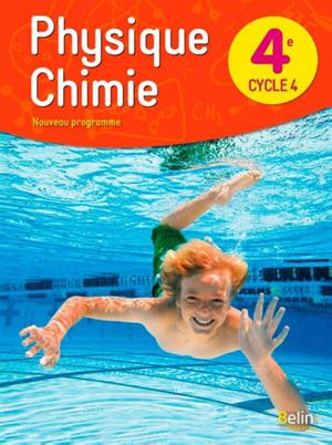 Physique Chimie 4e Cycle 4 Nouveau Programme