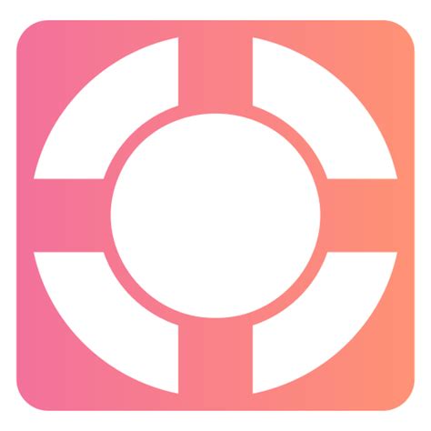 Lifebuoy Generic Gradient Fill Icon