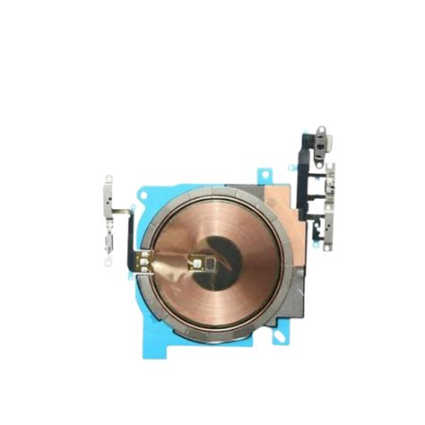 Power And Volume Button With Wireless Charger Chip Flex Iphone 13