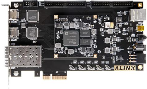 Amazon co jp MiiElAOD AX7A035 XILINX Artix 7 XC7A35T FPGA 開発ボード A7 SoMs XC7A 35T SFP PCIe
