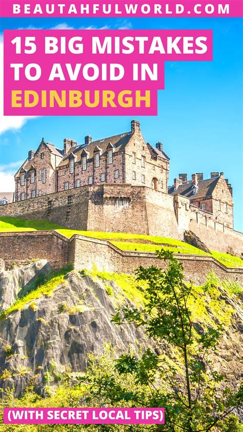Mistakes To Avoid In The Edinburgh Scotland Travel Artofit