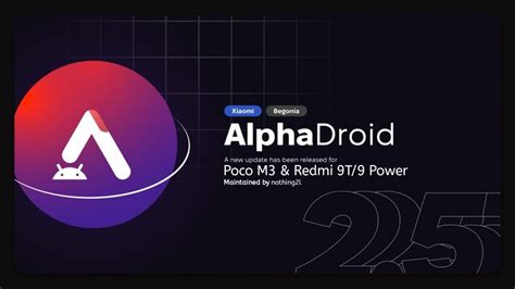 Alphadroid 261 Android 14 For Redmi 9t And Poco M3 Youtube