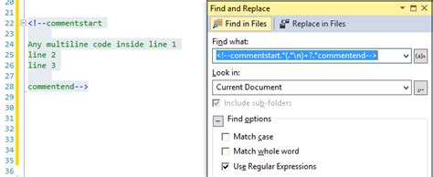 Multiline Regex Selection In Visual Studio AspTricks Net