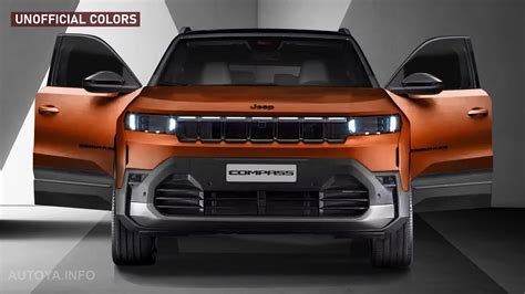 All New 2026 Jeep Compass Gets Full Array Of Cgi Colors After Massive