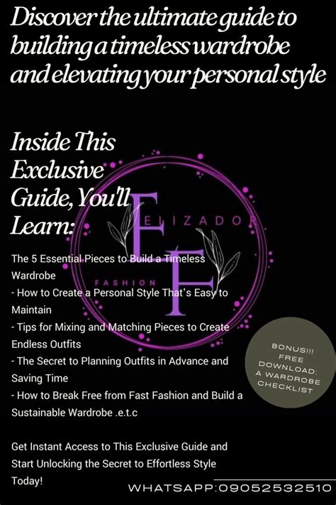 Buy Unlock the secret of effortless style by Salami Adedolapo on Selar