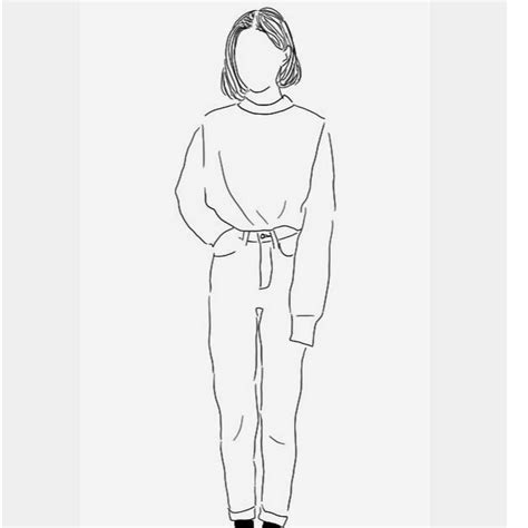 Как нарисовать девушку в полный рост в одежде