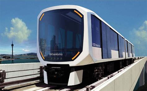 Macau Light Rail Transit System Map Light Rail Macau