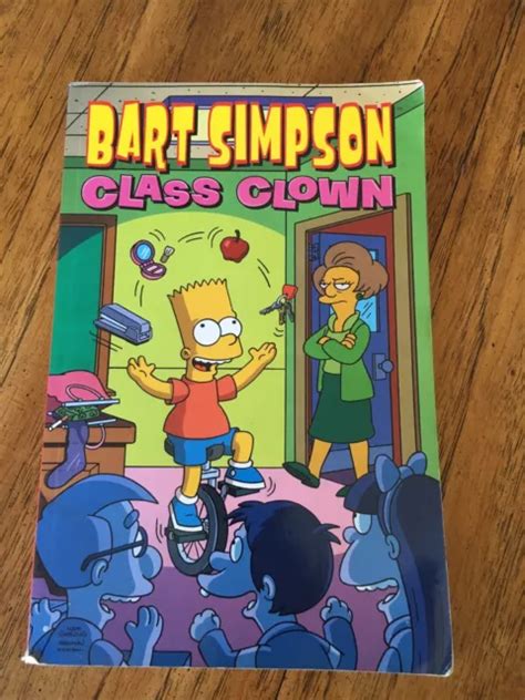 Bart Simpson Class Clown Simpsons Comic Compilations Book Condition Good £712 Picclick Uk
