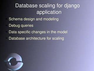 Django Database Optimization PPT