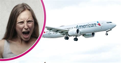 American Airlines Passenger Freaks Out Over Imaginary Person