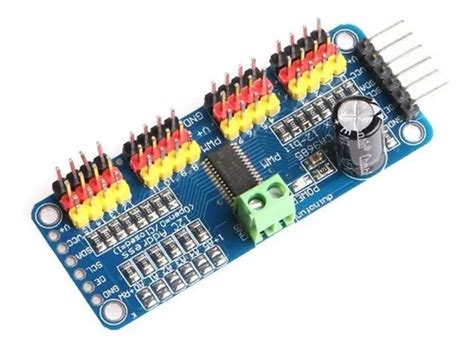 Controlador Serial 16 Servos I2c Arduino Pic Avr Robot Servo Meses