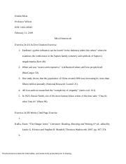 MLA Homework Docx Drishti More Professor Wilson ENC February MLA Homework