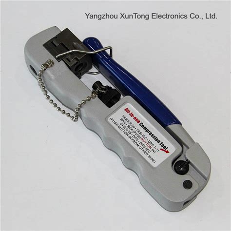 Rg58 Rg59 Rg6 Rg11 Compression Connector Tool China Compression