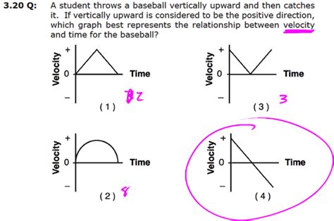 More Acceleration And Motion Graphs Regents Physics