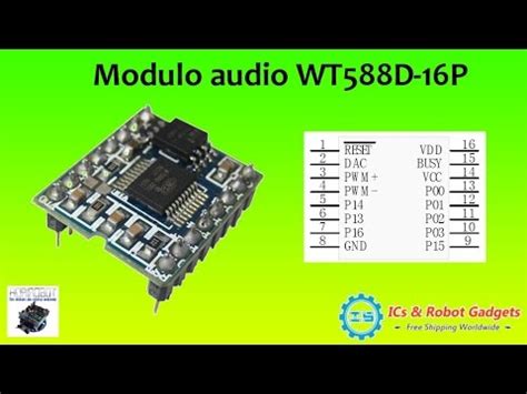 WT588D 16P Voice Sound Module YouTube