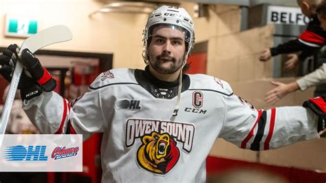 Generals Land Colby Barlow In Trade With Owen Sound Ontario Hockey League