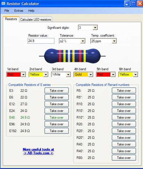 Resistor Calculator Simple Electronics