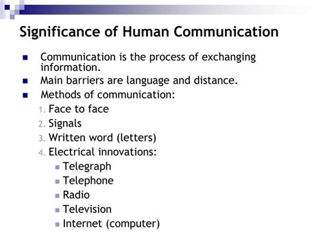 Ppt Communication System Eecb353 Chapter 1 Introduction To Communication Systems Powerpoint
