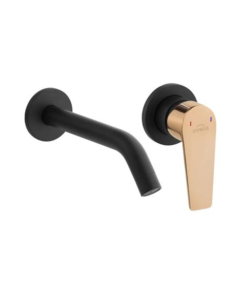 BATERIA UMYWALKOWA Podtynkowa MIDNIGHT INVENA Black Gold Rose