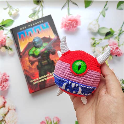 Cacodemon From Doom R Crochet