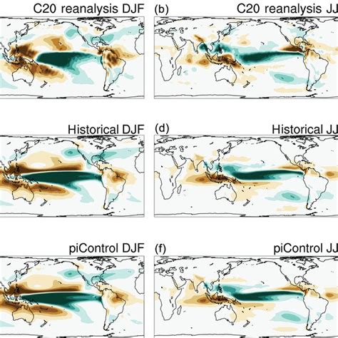 Evaluation Of The Enso Temperature Teleconnections Composite El Niño