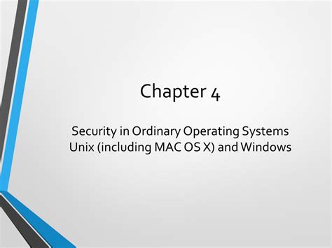 Ppt Unix Security Protection System Authorization Powerpoint