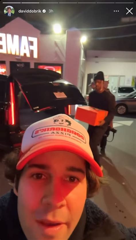 Jimmy Getting Some Pizza From David Dobriks New Resturant In La R Heat