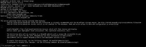 最简单的docker创建mongodb副本集 后跳 博客园