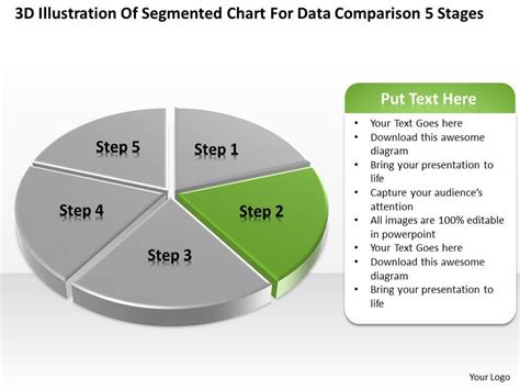 Business Process Diagrams Of Segmented Chart For Data Comparison 5