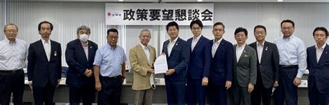 公明党との政策要望懇談会お知らせおおさか飲食組合 大阪府の飲食事業者・経営者の支援活動、研修、保険加入なら
